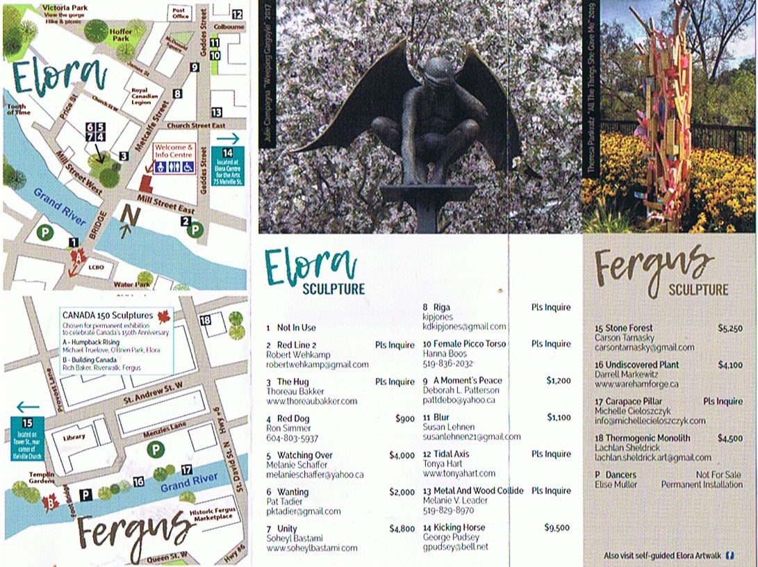 Hammered Out Bits: Elora Sculpture Project - 2021