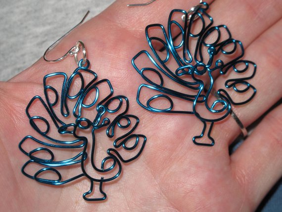 Whimsical Wire Animal Jewelry by 1ofAkinds / The Beading Gem