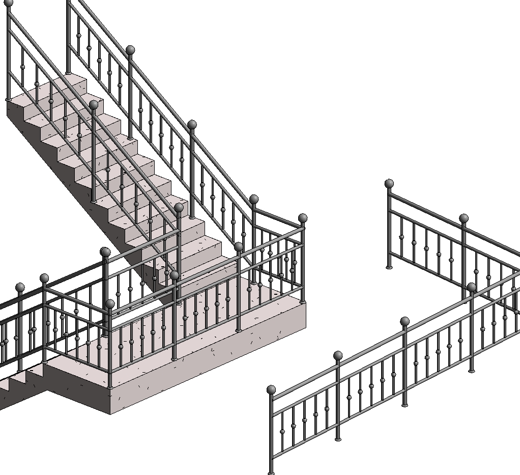 Enjoy Revit: Download Realistic Railing Families and Save Your Time