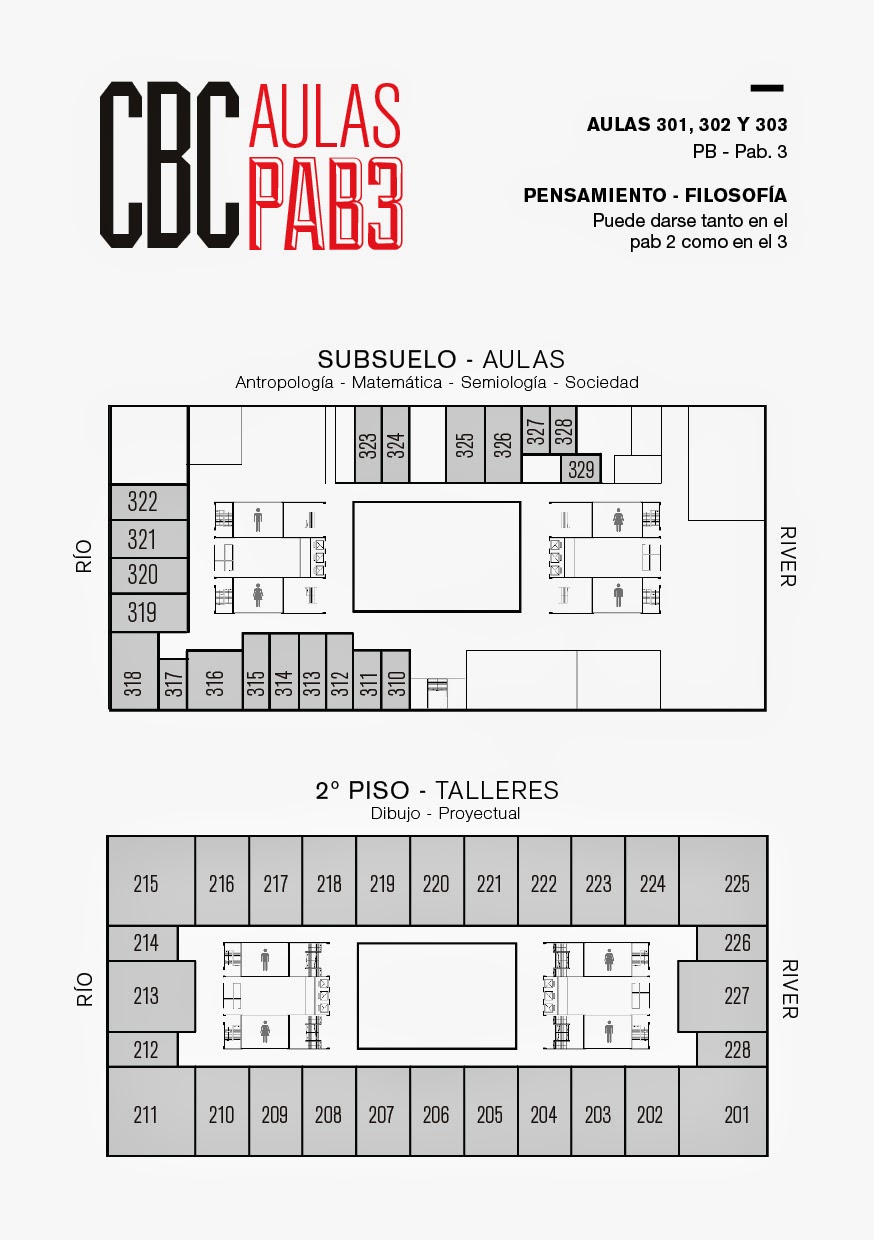 ReForma FADU: CBC: Ubicación Aulas