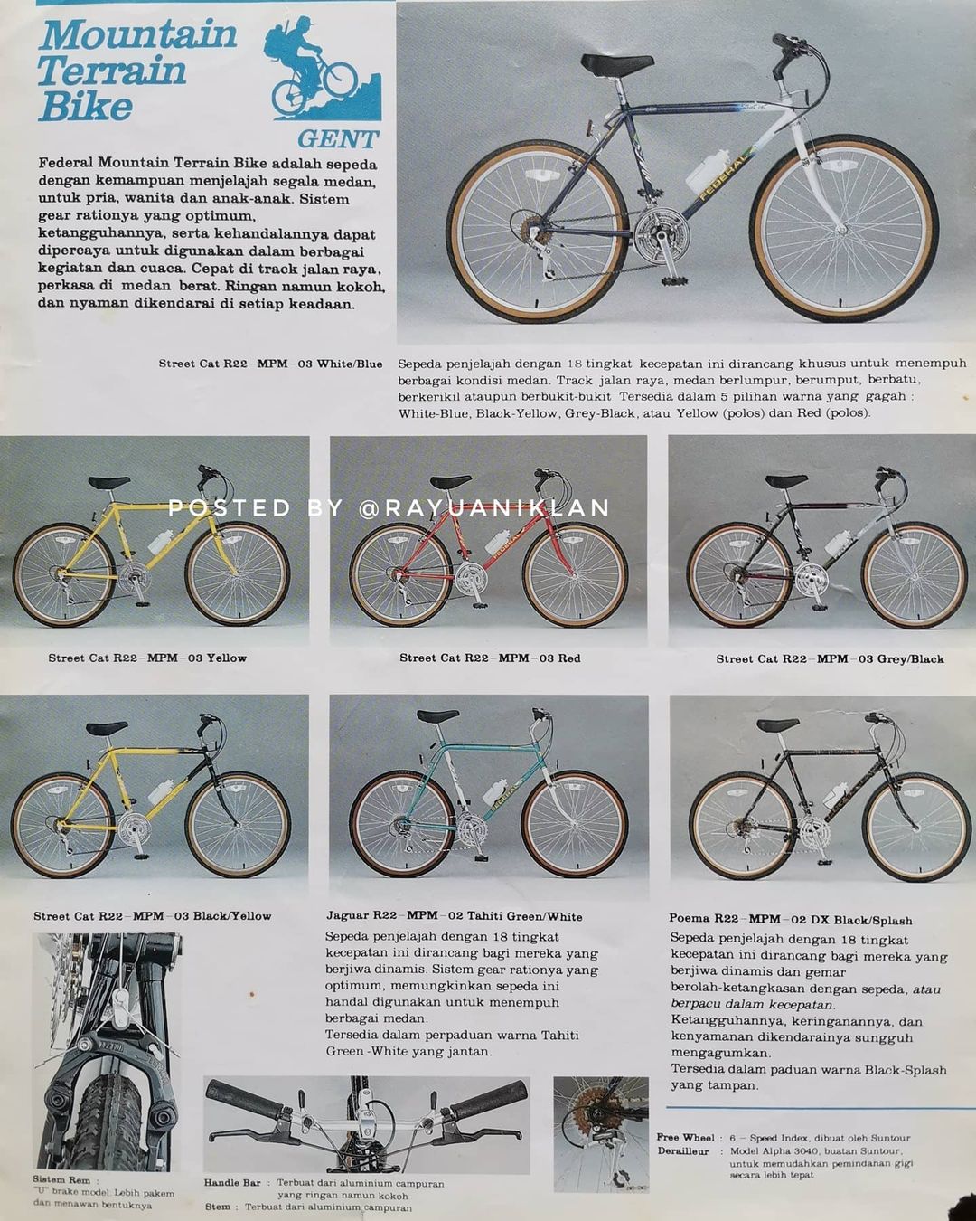 gakbrenti: katalog sepeda federal