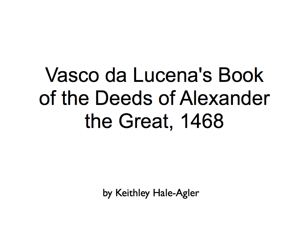 The Book of Deeds