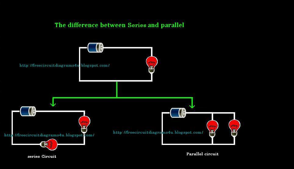 parallel and series circuit diagrams | CIRCUIT DIAGRAMS FREE