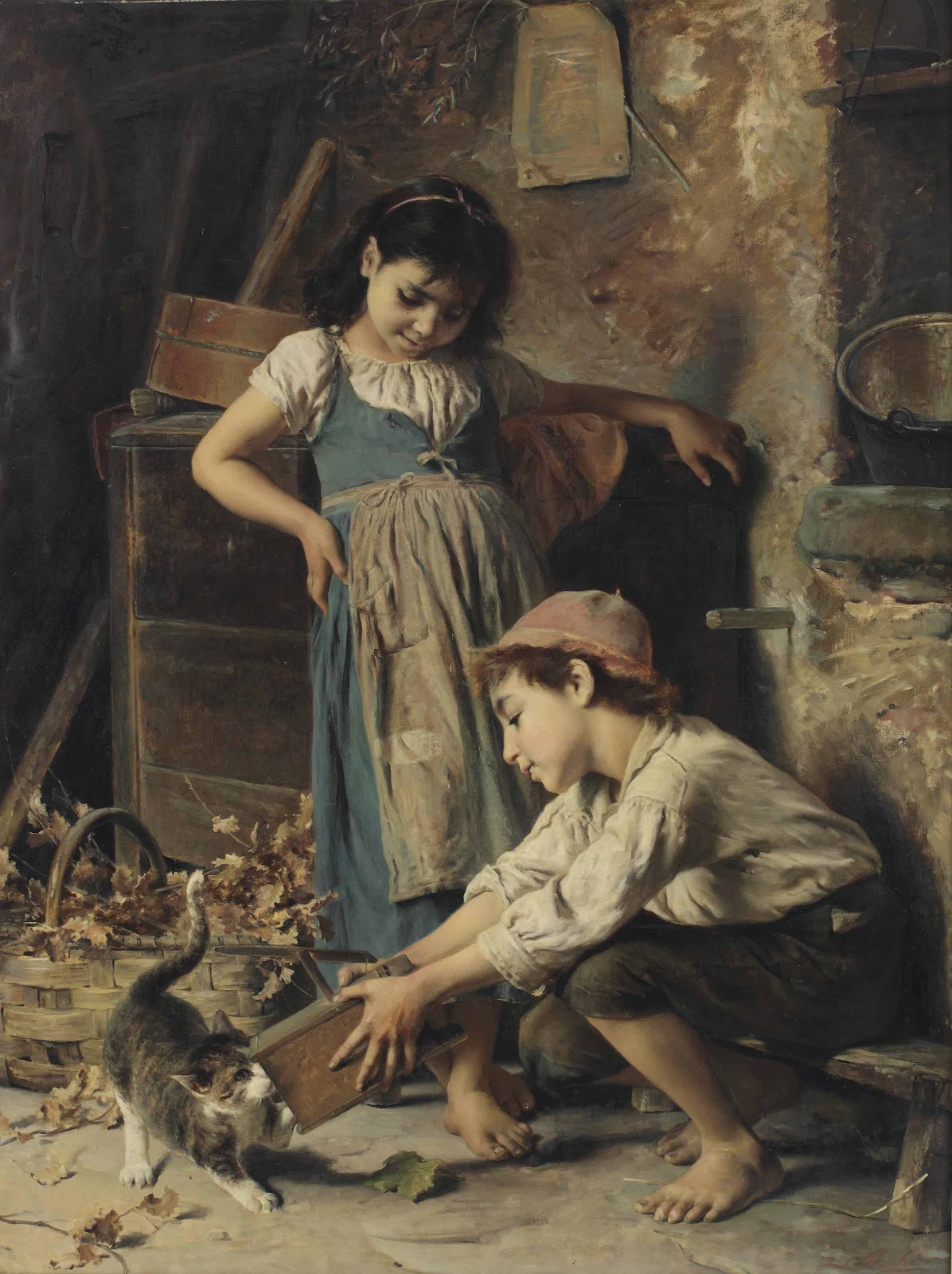 Luigi Bechi (1830-1919) | Genre painter | Tutt'Art@ | Pittura ...