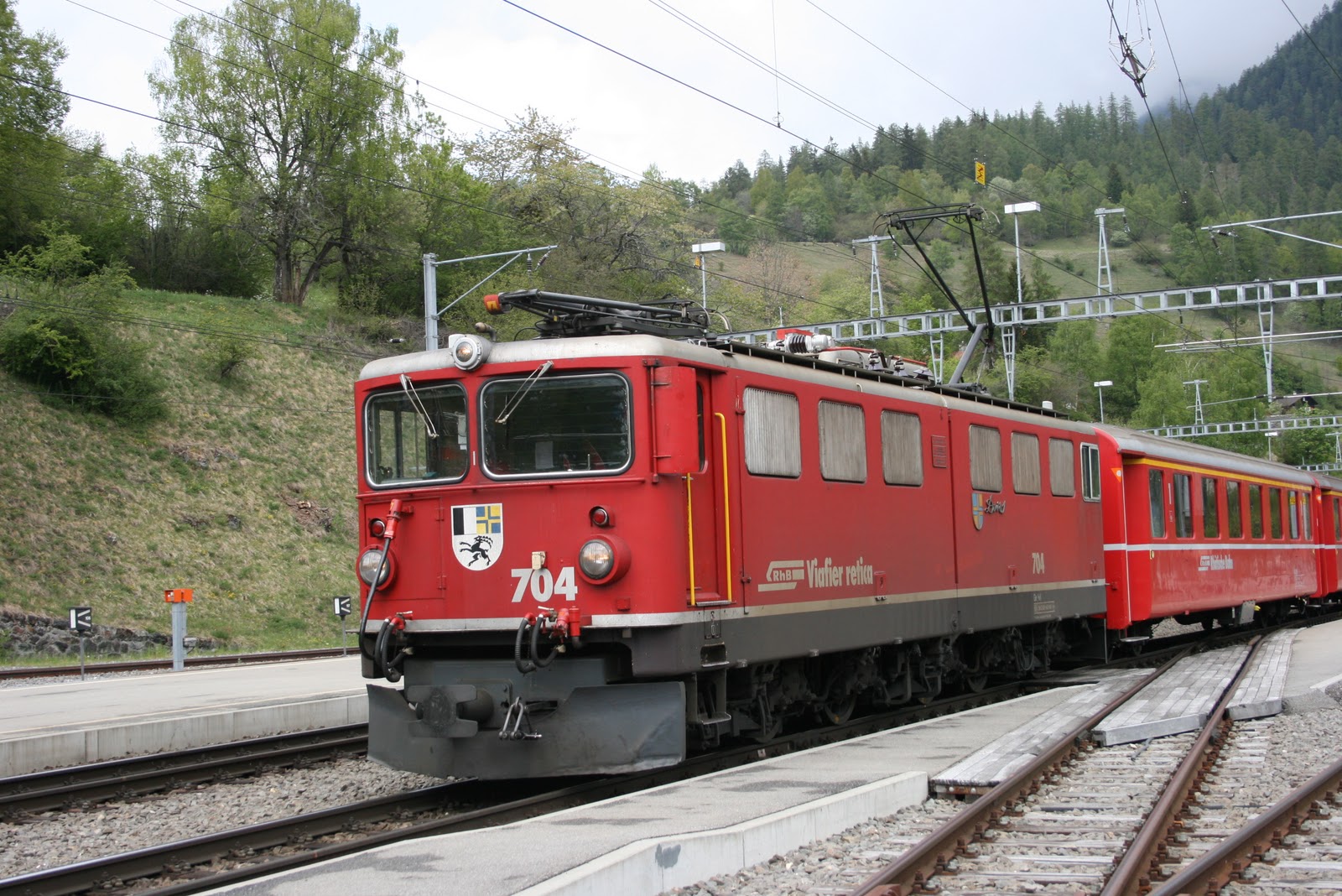 My Swiss Rail Pictures: Rhätische Bahn - RhB