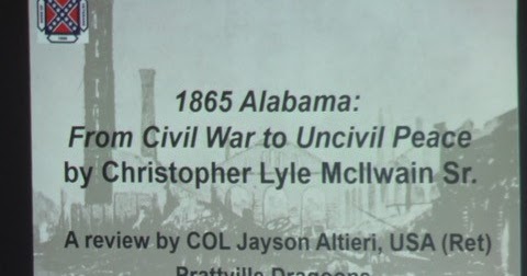 The Prattville Dragoons SCV Camp Blog: Dragoons Jayson Altieri Presents ...