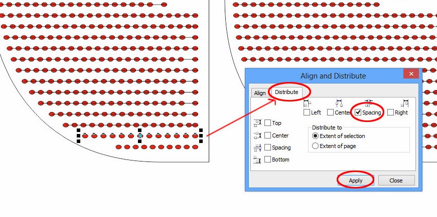 Cách Phủ Led Mặt Chữ Mica Trong Corel