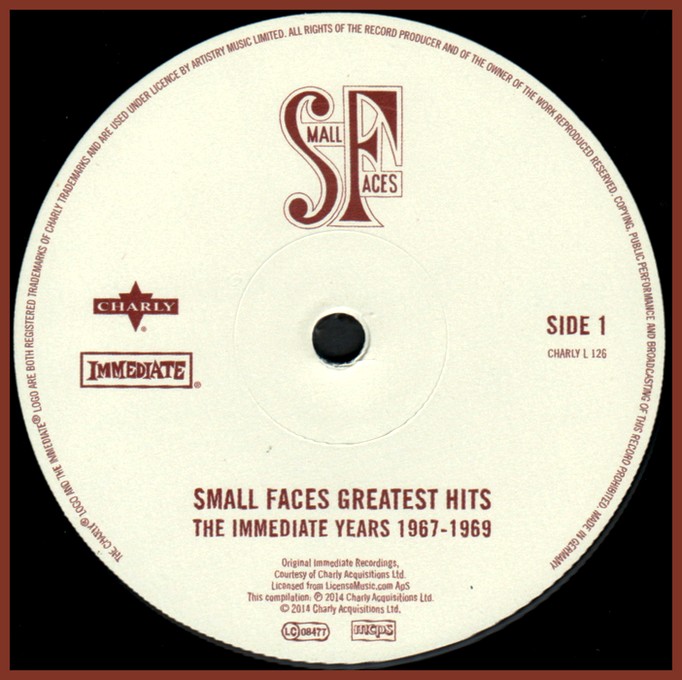 SIXTIES BEAT: The Small Faces - Greatest Hits - The Immediate Years ...