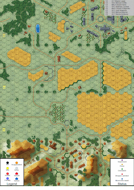 Twilight: 2000 Solo: 0131 - Off We Go Again - Part IV - The Map