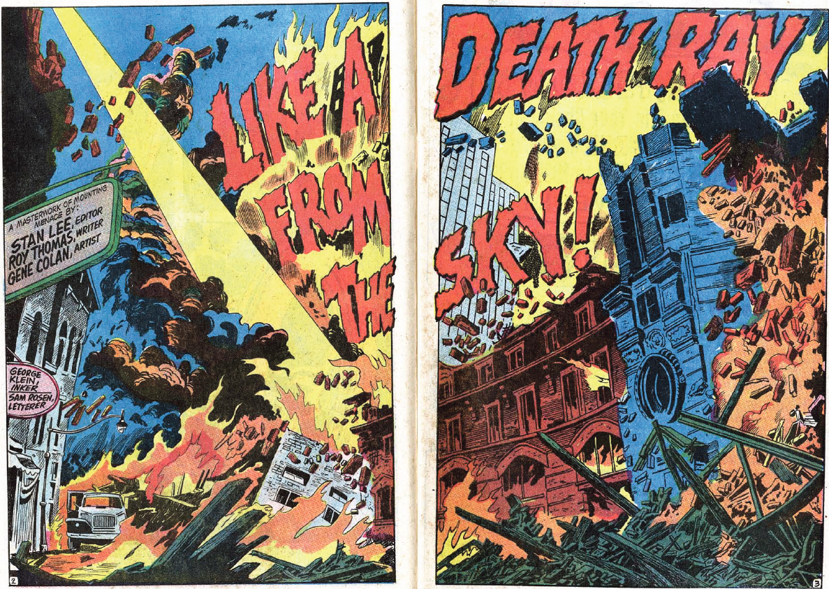 Slay, Monstrobot of the Deep!!: Like A Death-Ray From The Sky!!