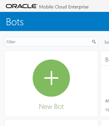 A first glimpse to the Oracle Intelligent Bot Cloud Service | Oracle Radio