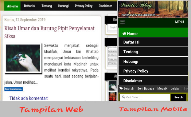 Cara Mudah Membuat Menu Navigasi Responsive Lewat Tambahkan Widget ... Cara Mudah Membuat Menu Navigasi Responsive Lewat Tambahkan Widget ...