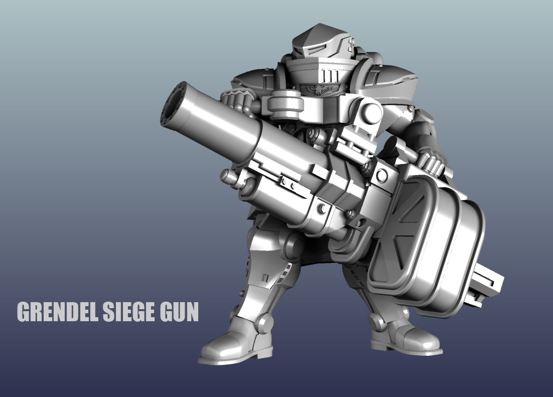 DREAMFORGE-GAMES: Preview of all ten heavy trooper miniatures