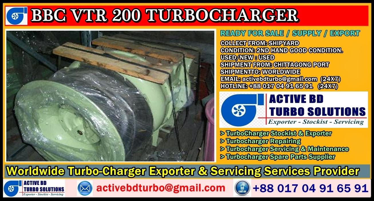 BBC VTR 200 TURBOCHARGER - ACTIVE BD TURBO SOLUTIONS