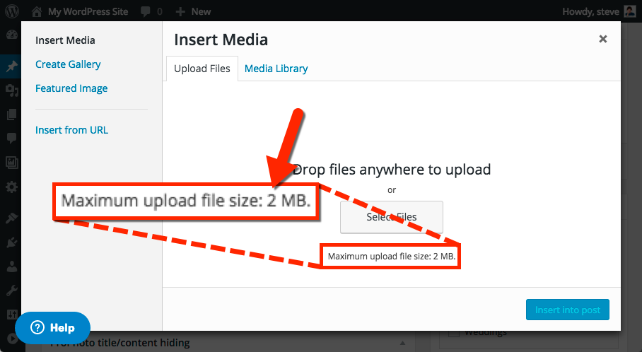 T y Ch nh Gi i H n Upload File 2MB Trong WordPress T y Ch nh Gi i H n Upload File 2MB Trong WordPress