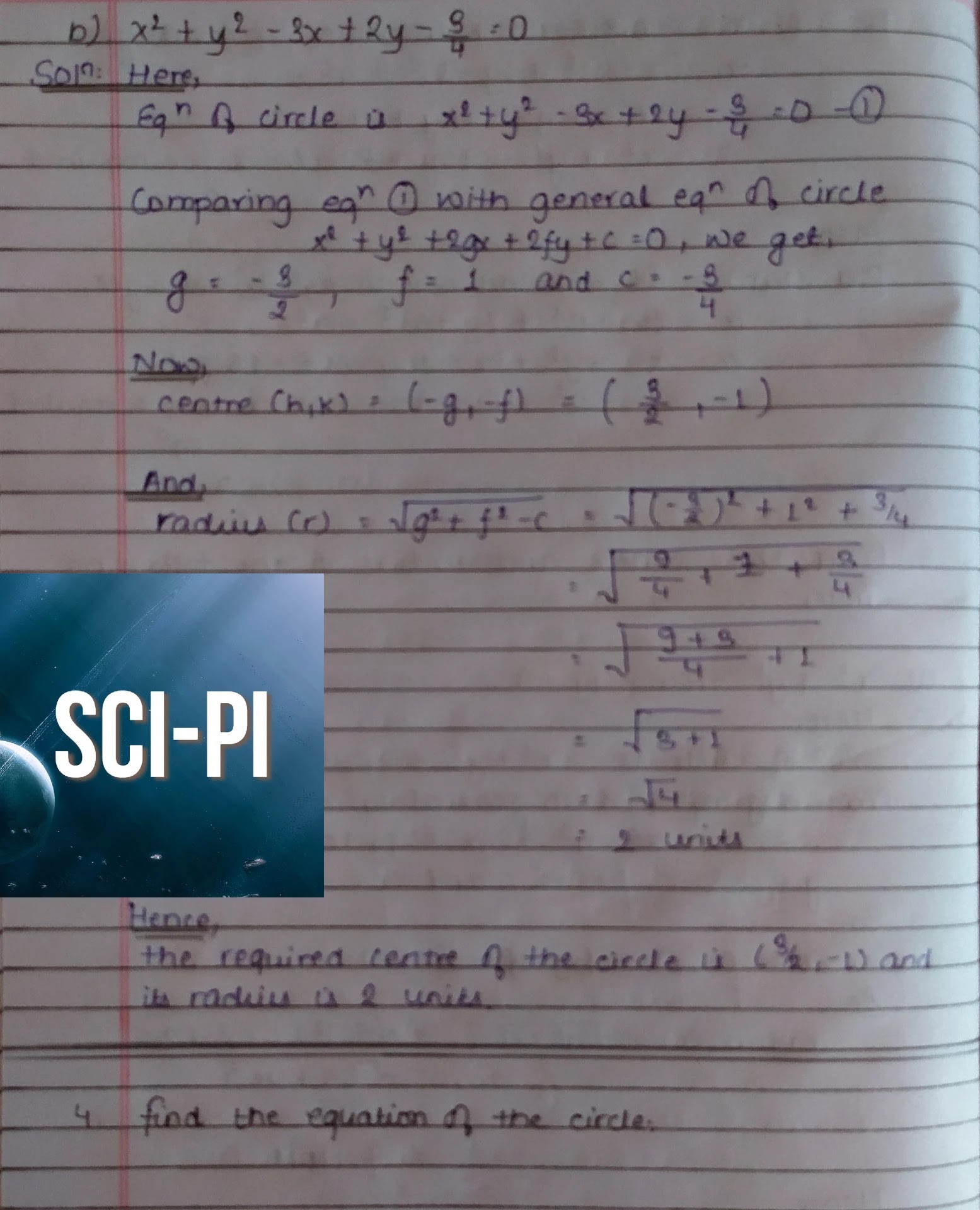Grade 11 Circle Exercise 1 Solutions | Basic Mathematics Grade XI by ...