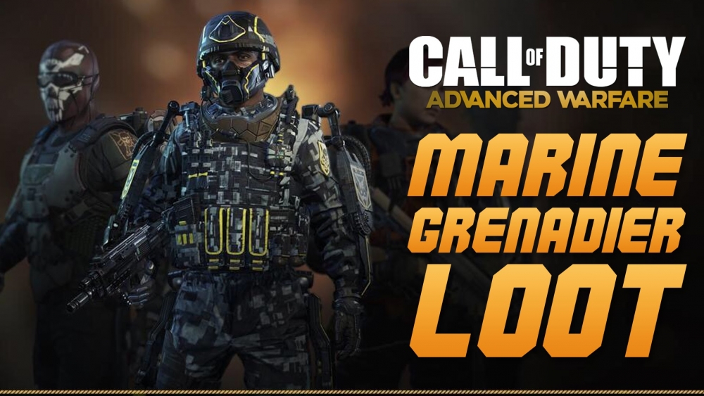 Hemant R World : Call of Duty Advanced Warfare : Marine Grenadier Loot ...