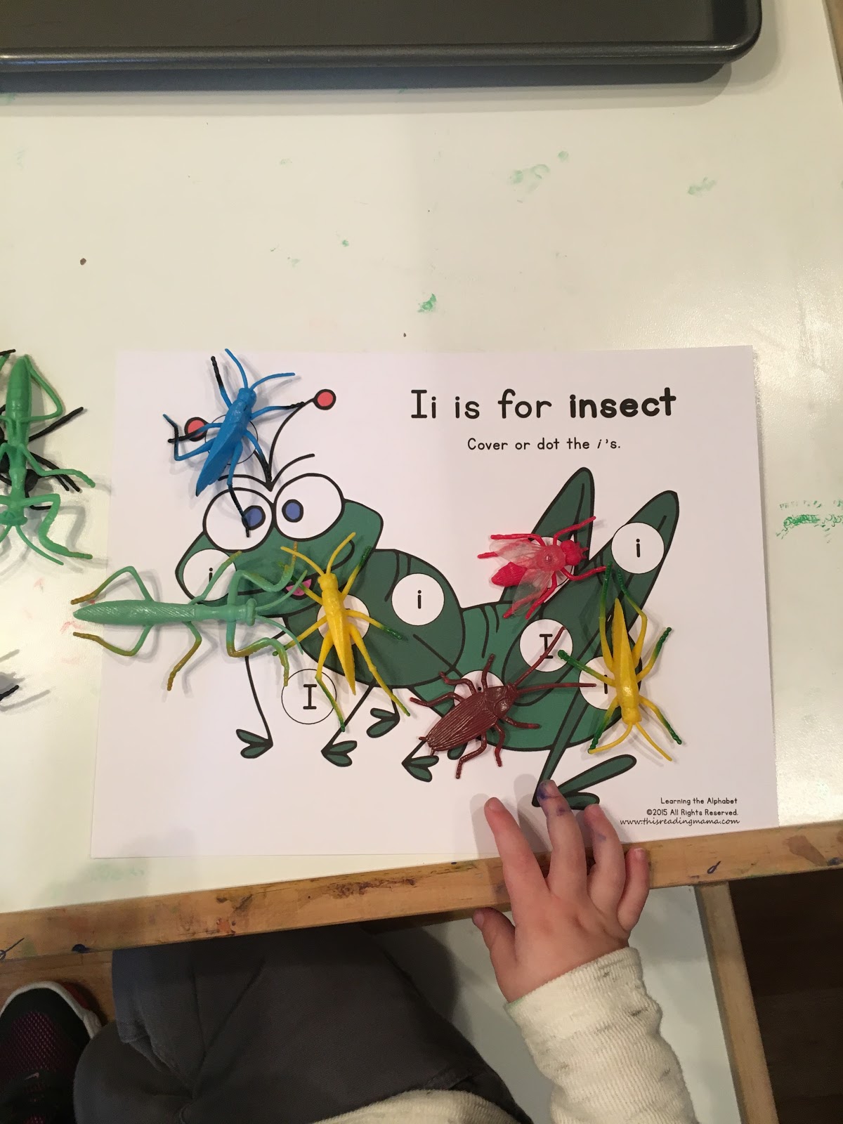 Letter I: Letter of the Week (age 3)