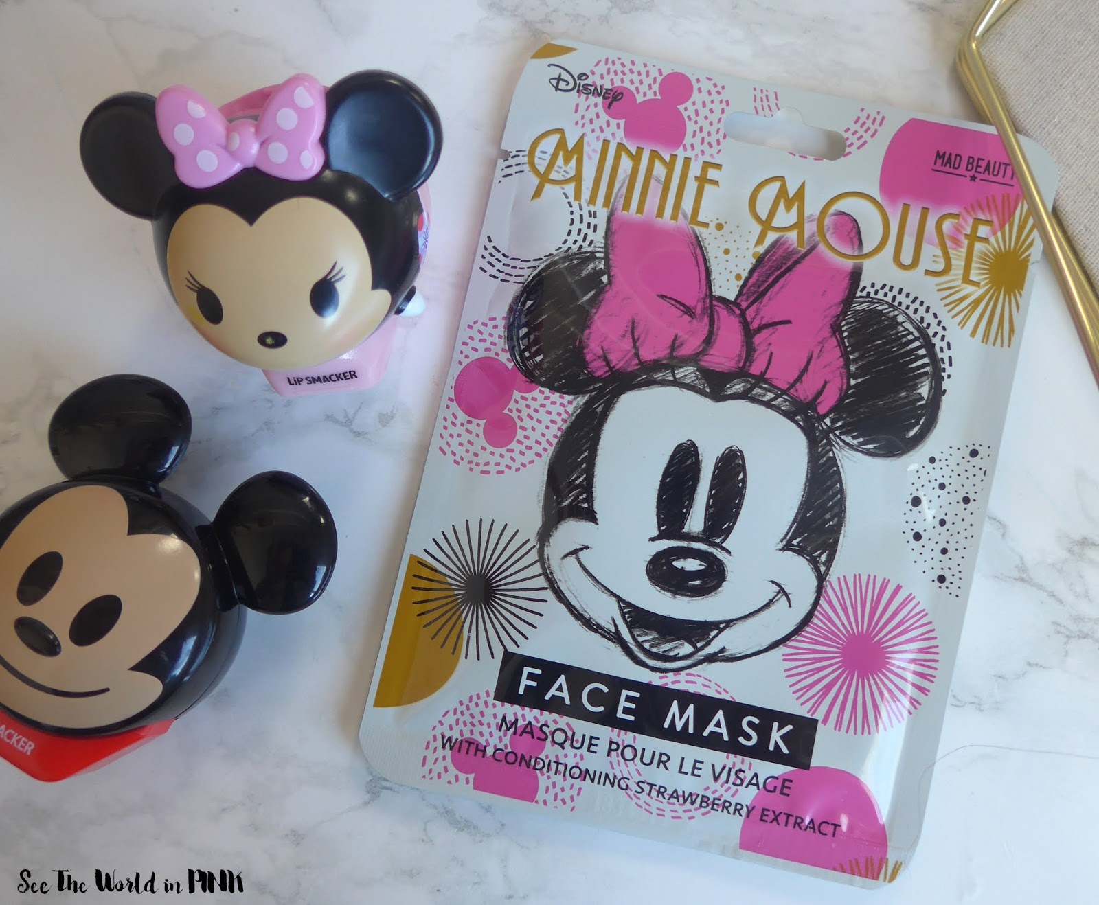 Mad Beauty Disney Minnie Magic Face Mask | See the World in PINK