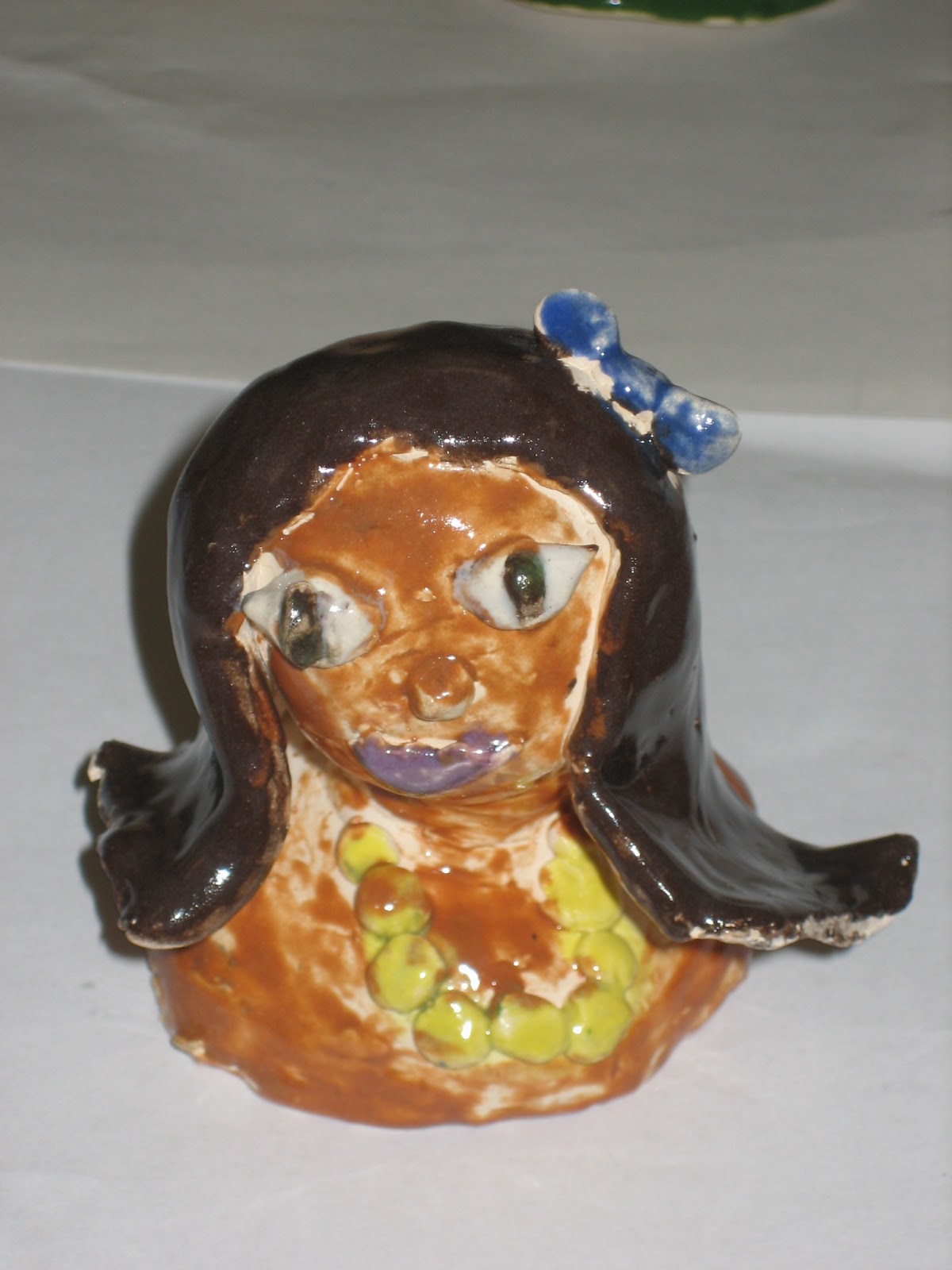Awakening Art Teaching: Elementary Students Ceramic Self Portraits