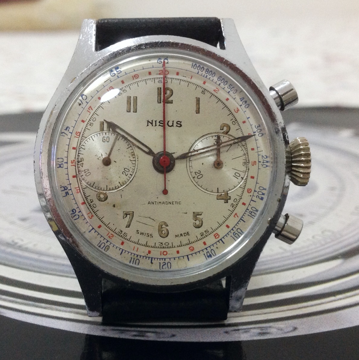 JACK'S TREASURE CHEST OF TIME PIECES: AUTHENTIC VINTAGE SWISS NISUS ...