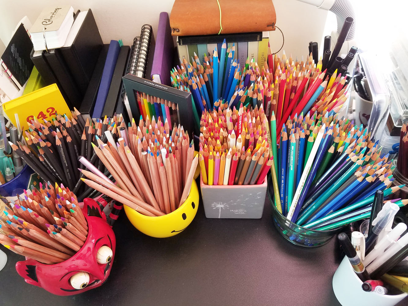 Fueled by Clouds & Coffee: Favorite Art Materials