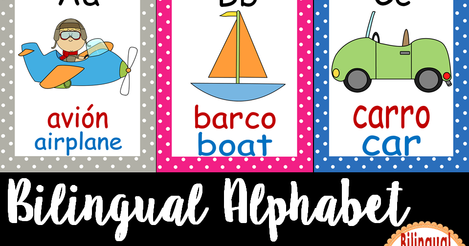 Essential Bilingual Alphabet Wall Cards | Bilingual Classroom Resources