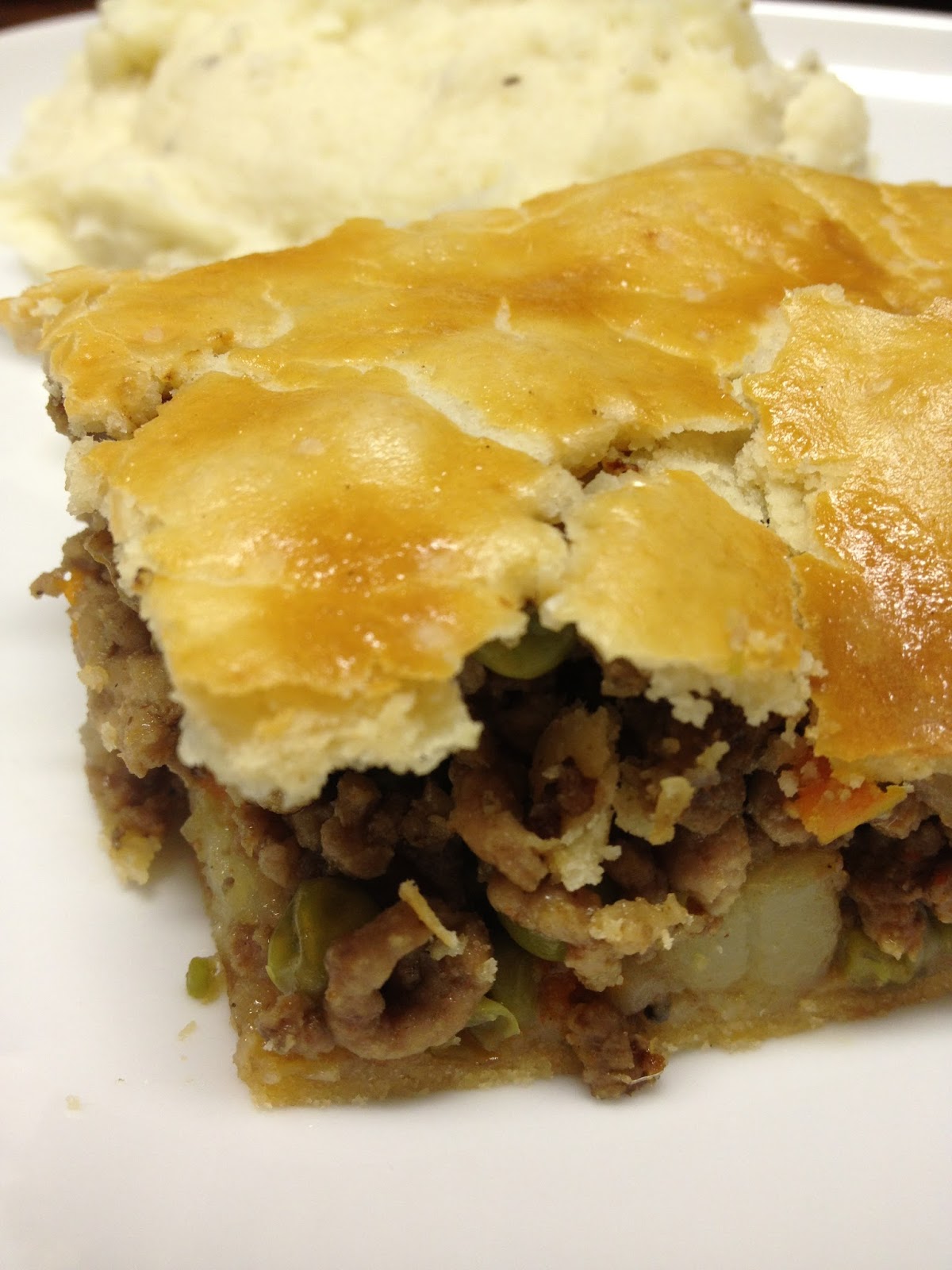 Tracy Cooks in Austin: Meat pie This is my free form meat pie for lunch ...