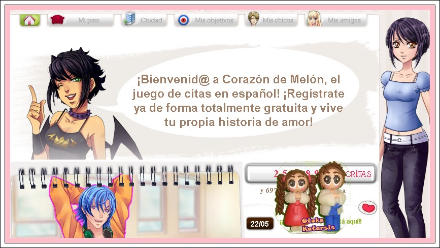 Otoke-Katarsis: Un juego para chicas "Corazón de Melon" ♥