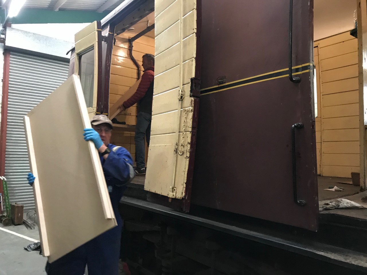 North Tyneside Steam Railway: Brake coach overhaul begins
