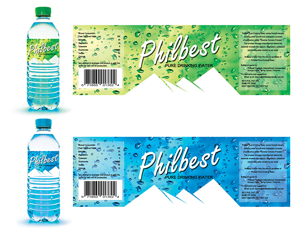 BRANDED WATER, WATER BOTTLES STICKERS AND LABELS, 0795922708