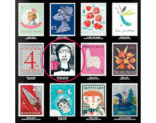 un timbre retenu dans le dernier uppercase | gycouture[design]