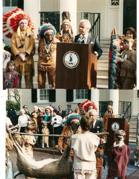 Yamaye: DC, VA, MD & NC's Treaty under Cockacoeske (1677)