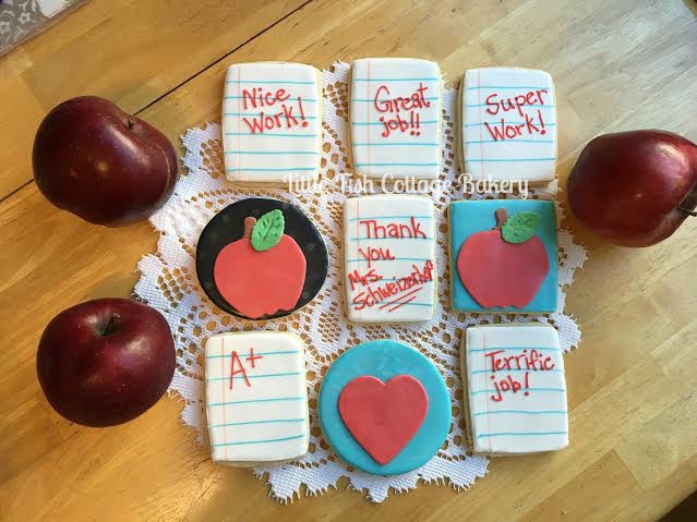 Teacher Appreciation Day Cookies! – A Little Fish in the Kitchen