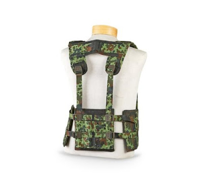 Webbingbabel: Belgian Air Force Flecktarn Harness Set