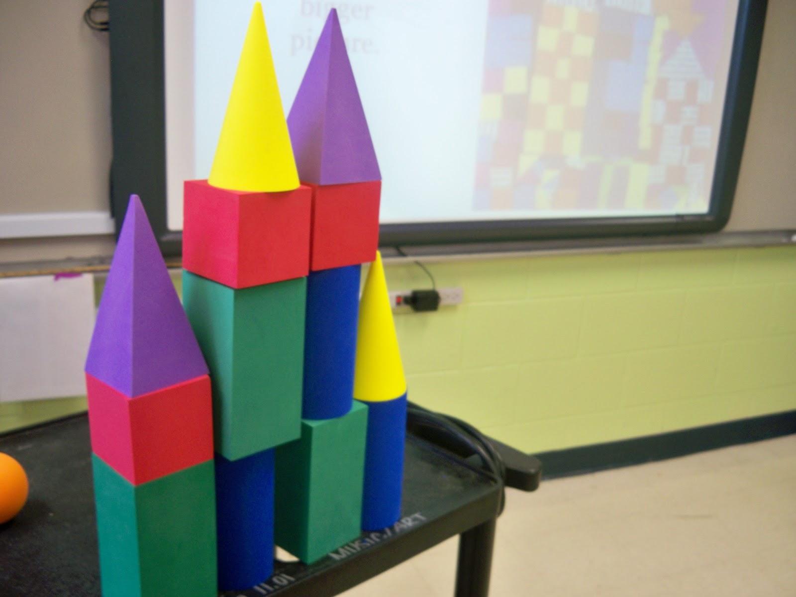 Art from Chaos: 1st grade castles