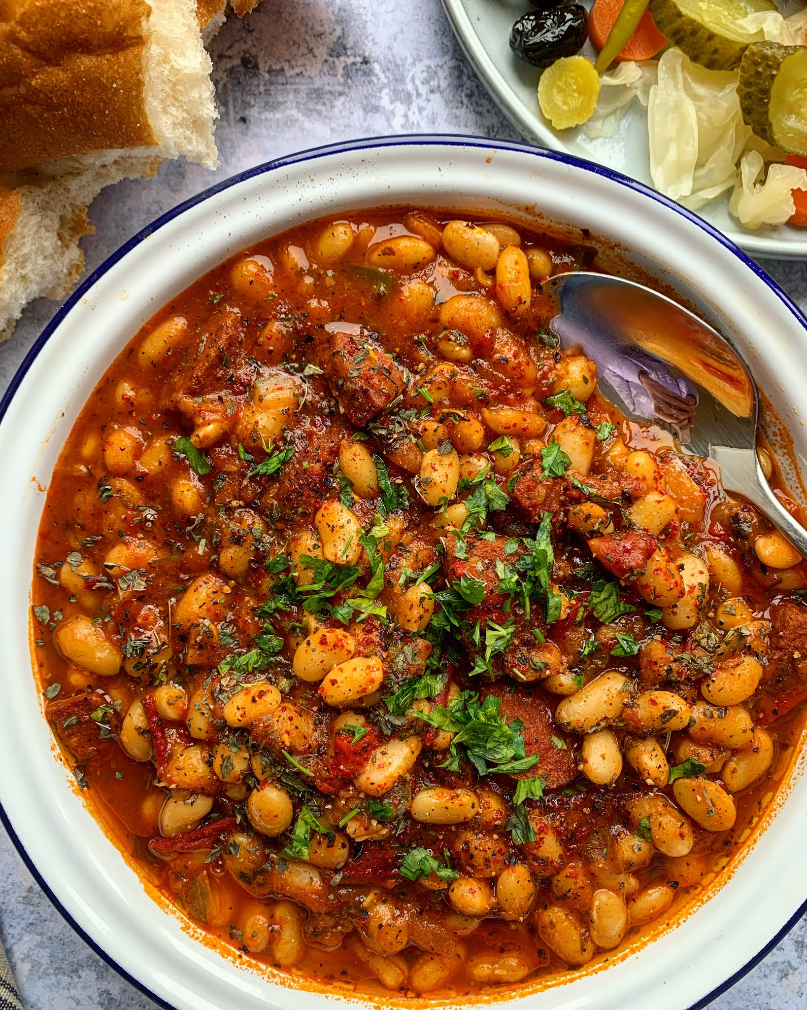 Sucuklu Kuru Fasulye