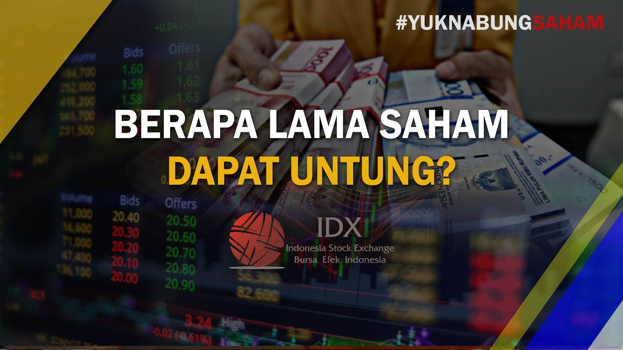 BERAPA LAMA SAHAM DAPAT UNTUNG BERIKUT PENJELASANYA - klik kanan learn ...
