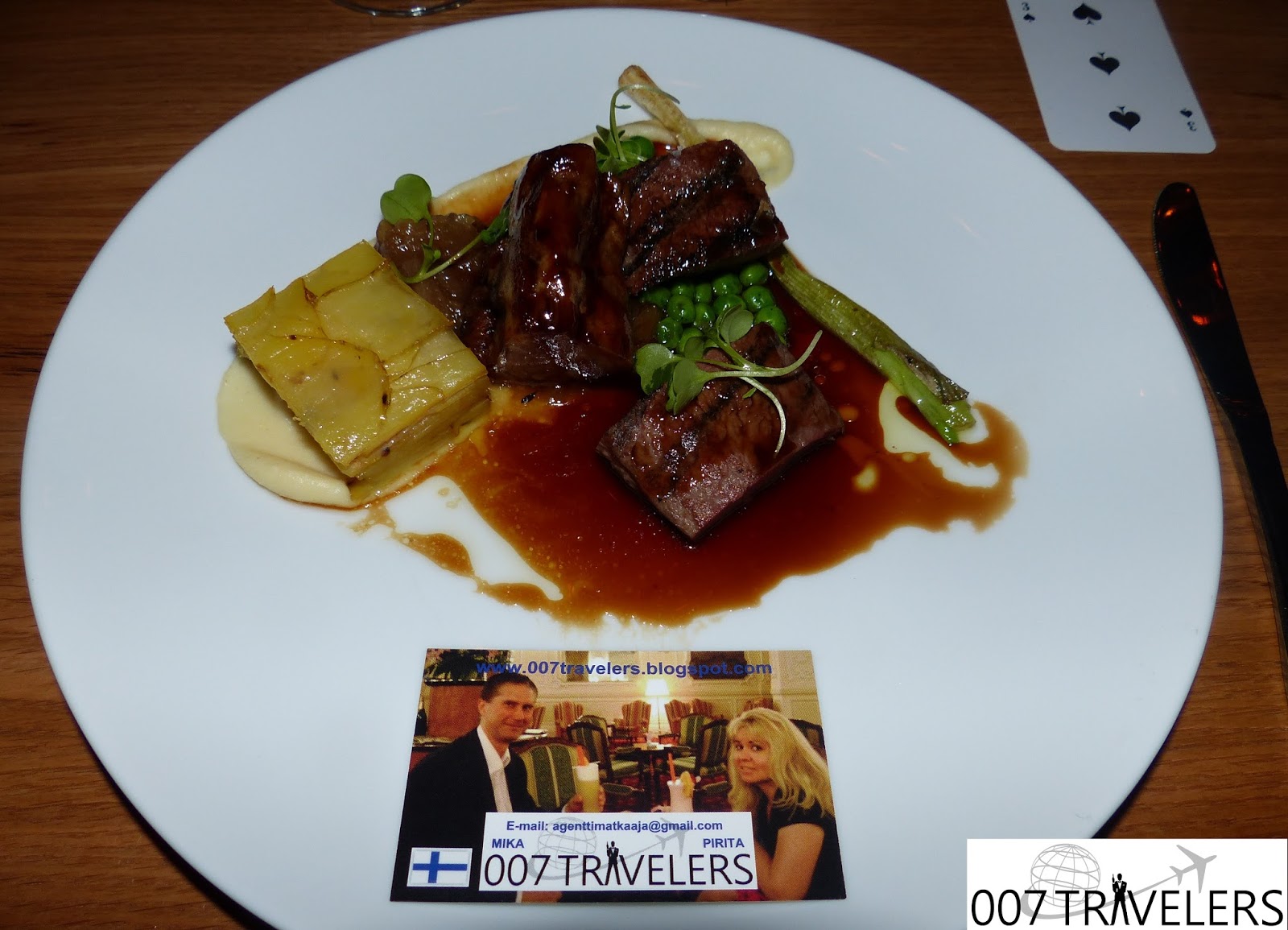 007 Food: Bollinger Spectre 007 – menu - 007 Travelers