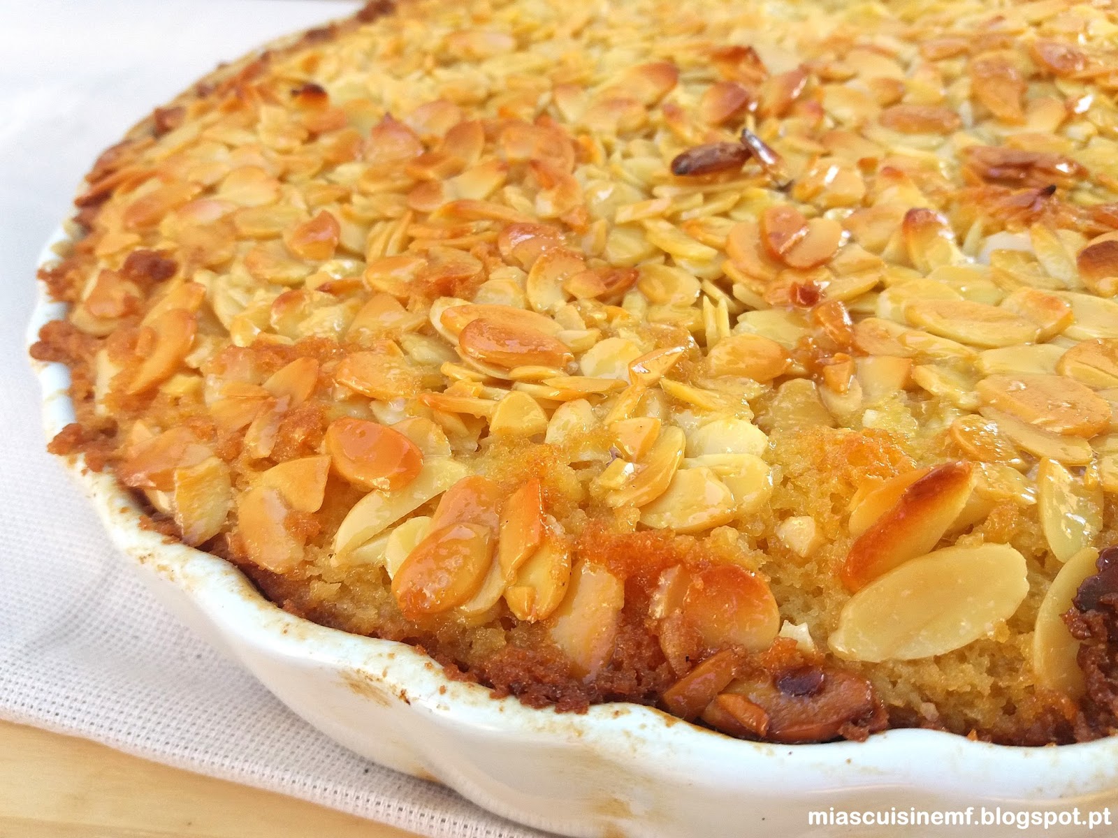 Receitas de Portugal: Tarte de Amêndoa