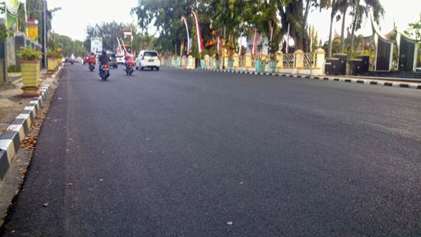 Overlay Tuntas, Jalan Sudirman Semakin Nyaman Dilalui - Go Asianews