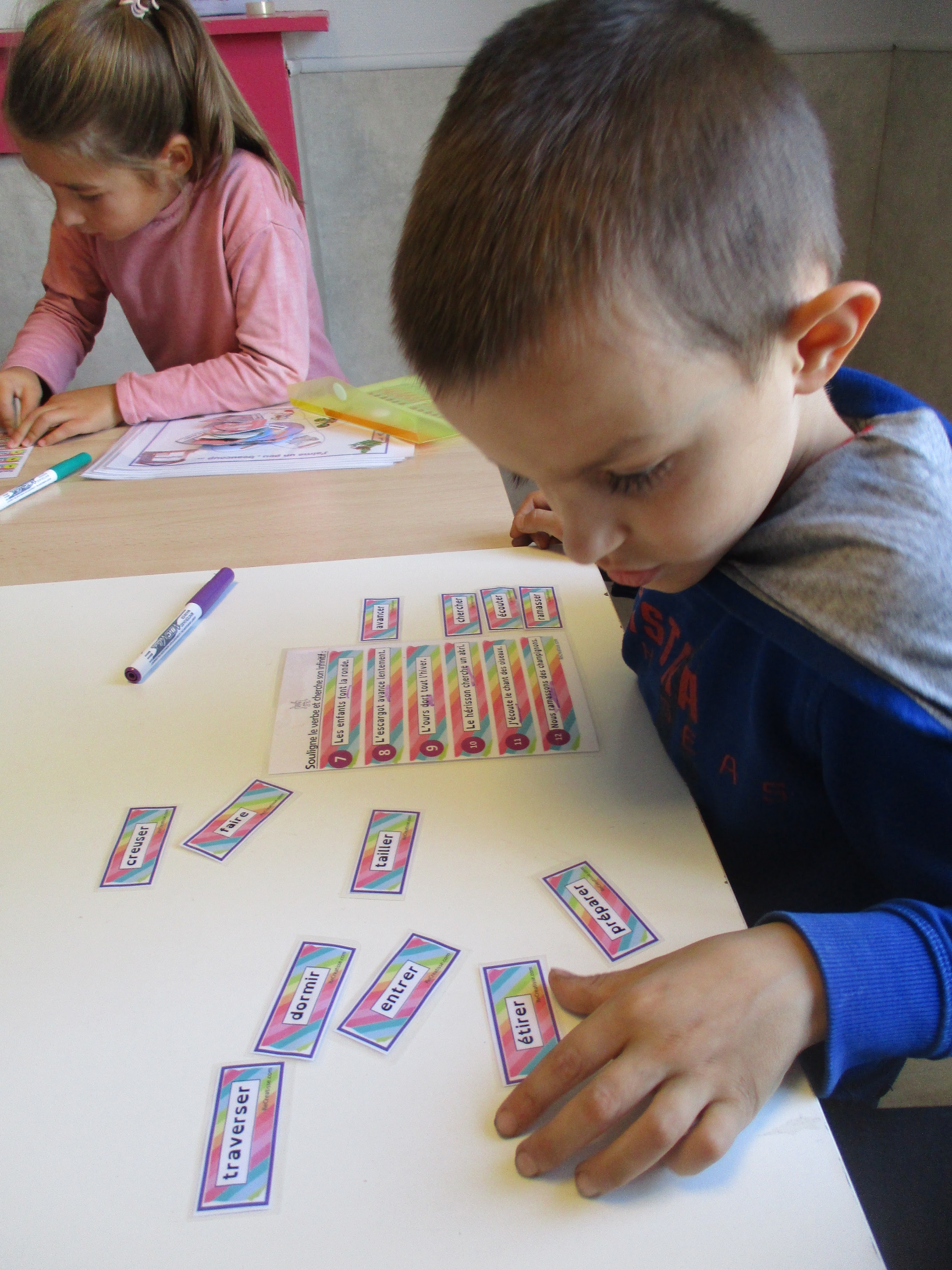 Ateliers sur le verbe - École Saint-Joseph à Wonck - Blog