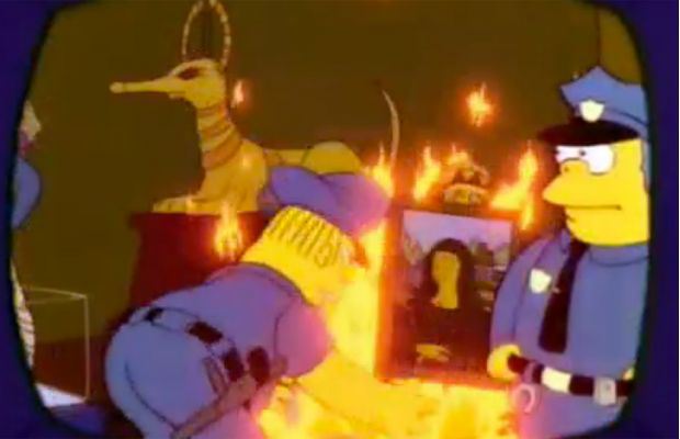 El contador de historias: El Arte según Los Simpsons