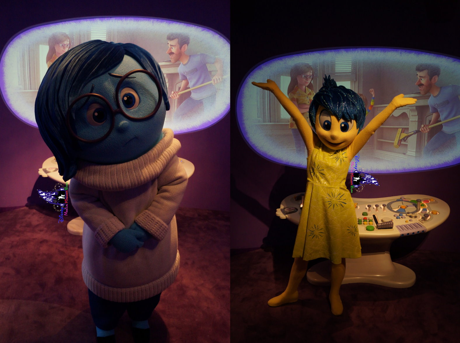 Joy & Sadness 將於 2016年4月 登陸 Epcot Character Spot！ | Disney Magical ...