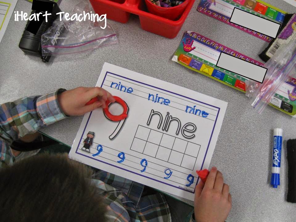 iHeart Teaching: Building Number Sense with Play-Doh Mats!