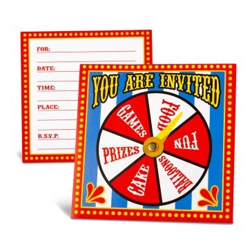 Free printable carnival invitations