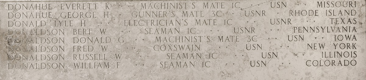 The Lucas Countyan: The valor of Don Donaldson & the men of the Edsall