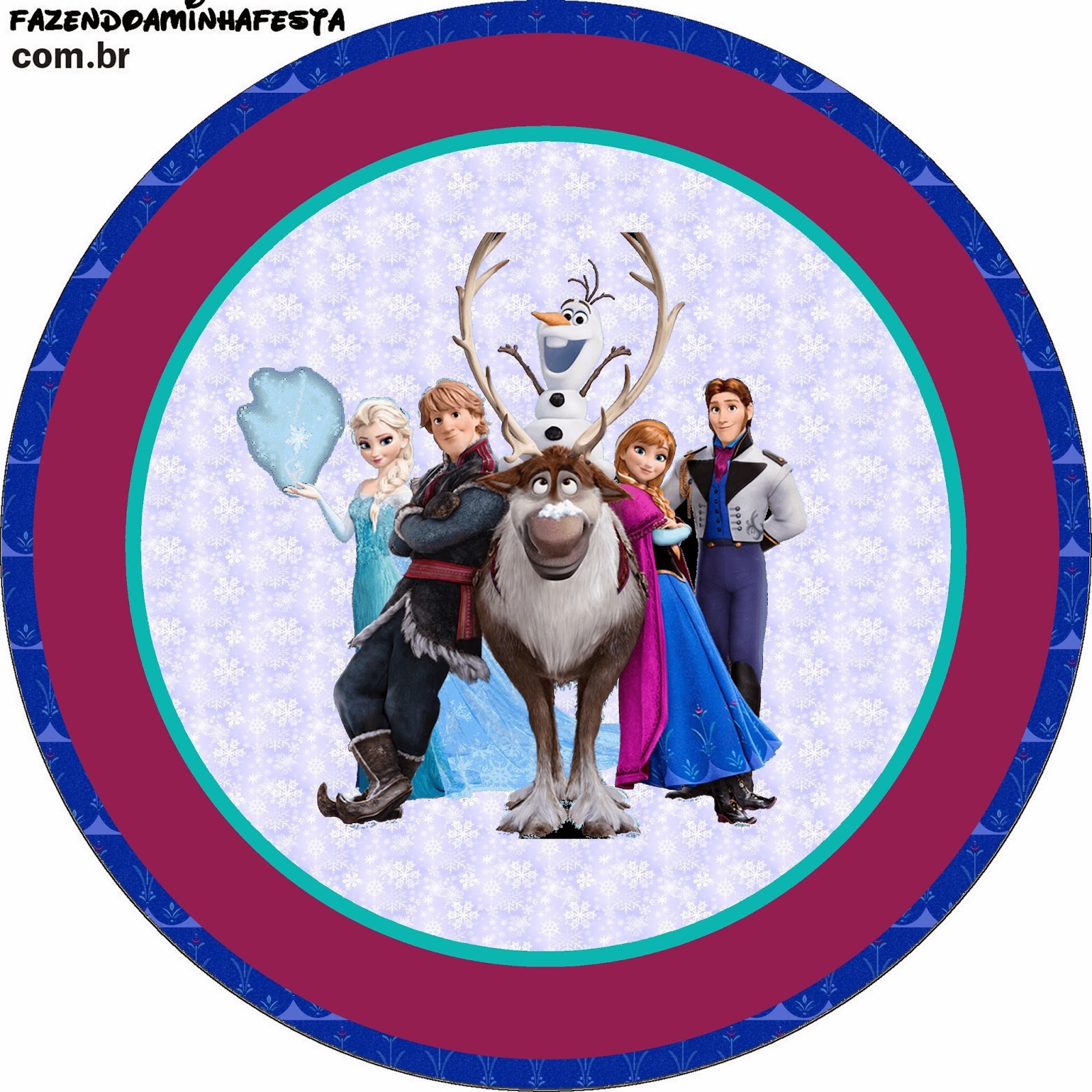 Cute Frozen Party: Free Printable Candy Bar Labels. - Oh My Fiesta! in ...