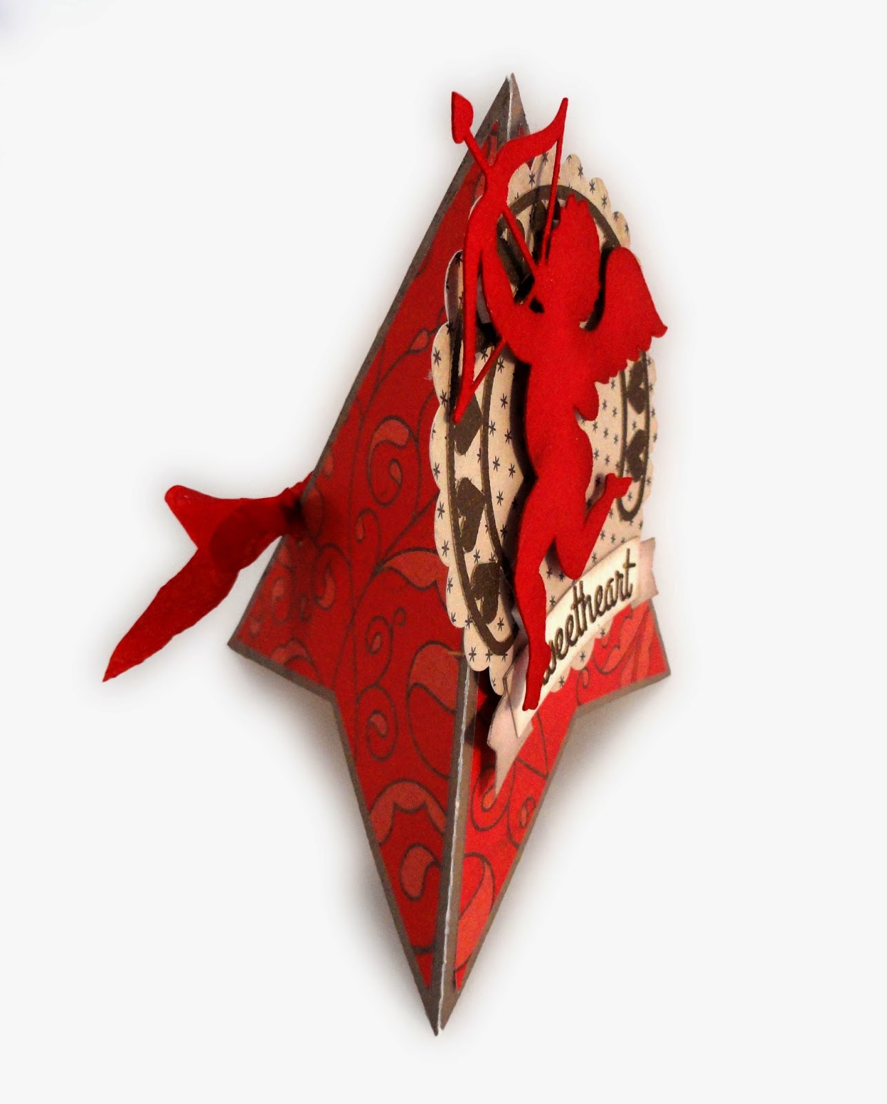 Needles 'n' Knowledge: Cupid TeePee Card Assembly Guide