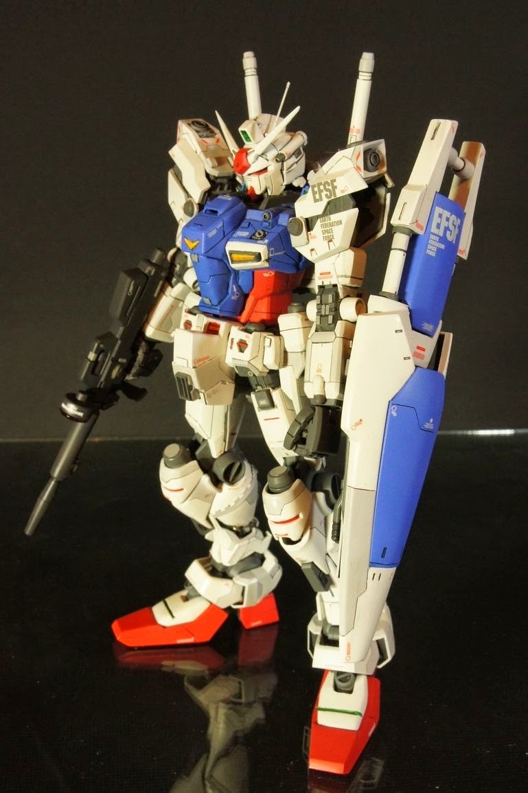 GUNDAM GUY: 1/100 Gundam Prototype Unit 01 Garnet - Custom Build